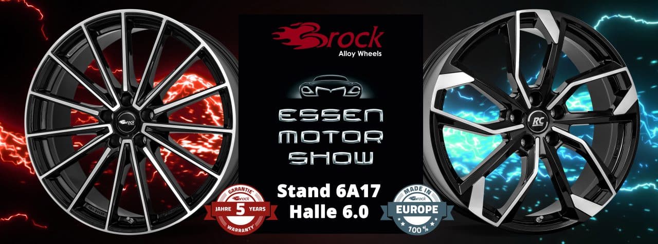 Brock Alloy Wheels on EMS 2022 - Brock Alloy Wheels - RC-Design Alufelgen