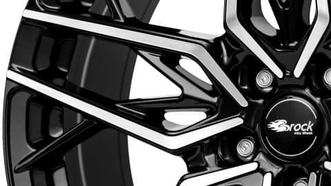 Multi-spoke design Brock B44 in 18, 19 and 20 inch